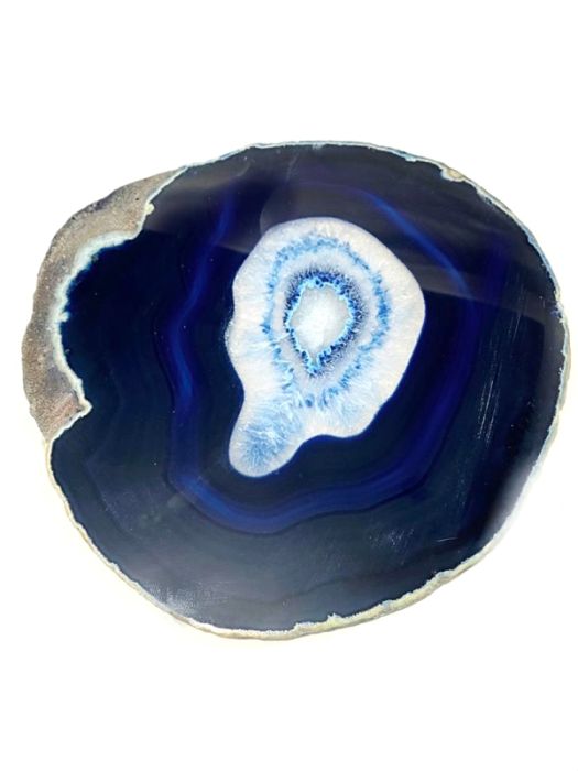 Chapa - Agata Azul - 16 cm - ID:5355