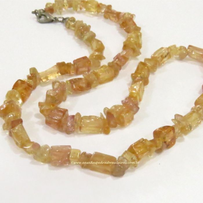 Colar - Topázio Imperial - ID:260