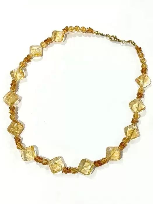 Colar - Citrino - ID:5338